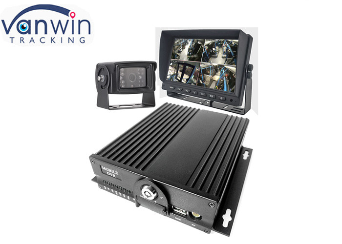 4G GPS Dual SD Card 8 Channel Mobile DVR Recorder Monitoring WIFI For ...