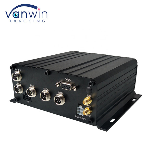 8-Channel Mobile NVR With H.264 HDD 1080P Hard Disk Remote 3G 4G GPS ...