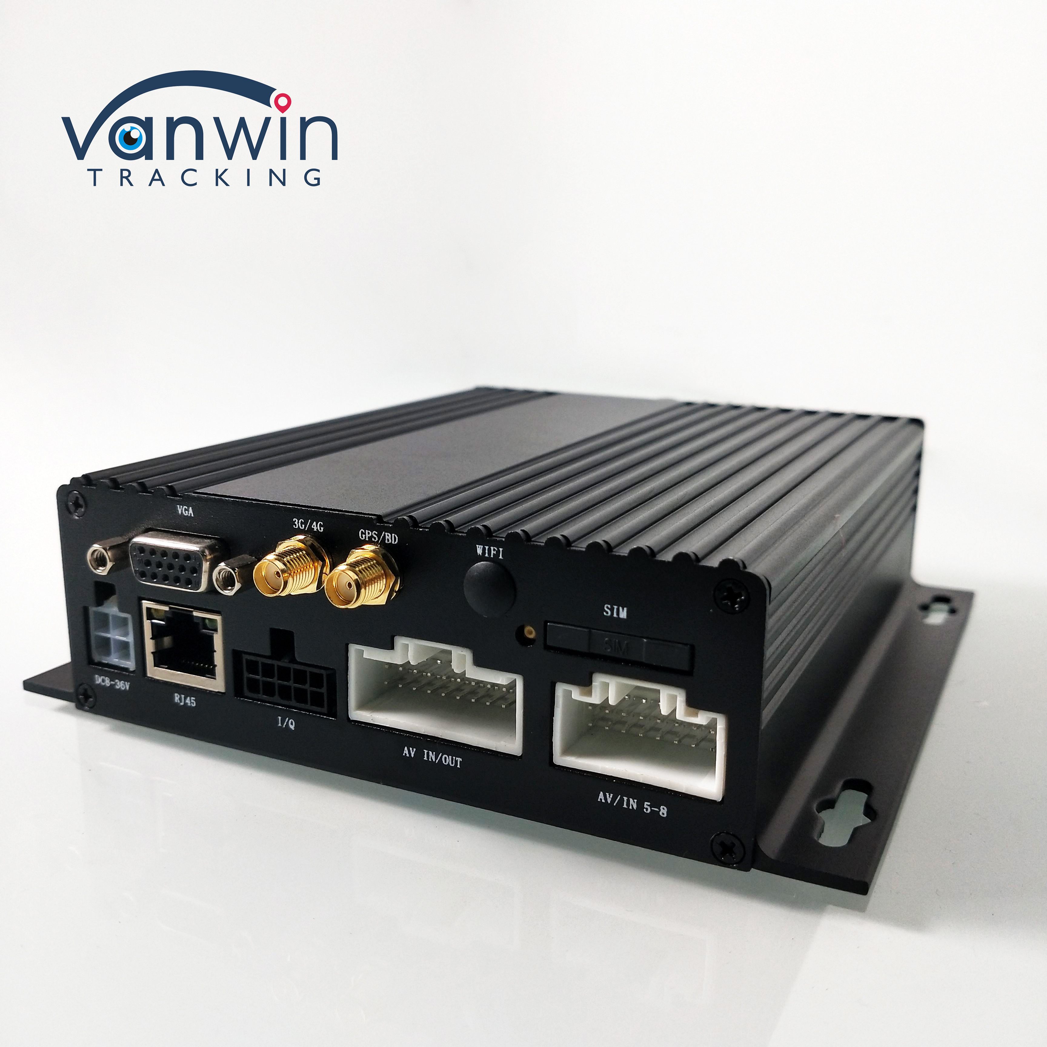 AI 8 Channel 1080P 512G Dual SD Card Car MDVR Camera System With ADAS ...