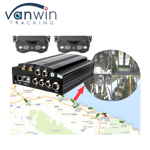 4g GPS Video Bus Passenger Counter , Vehicle People Counting Machine System