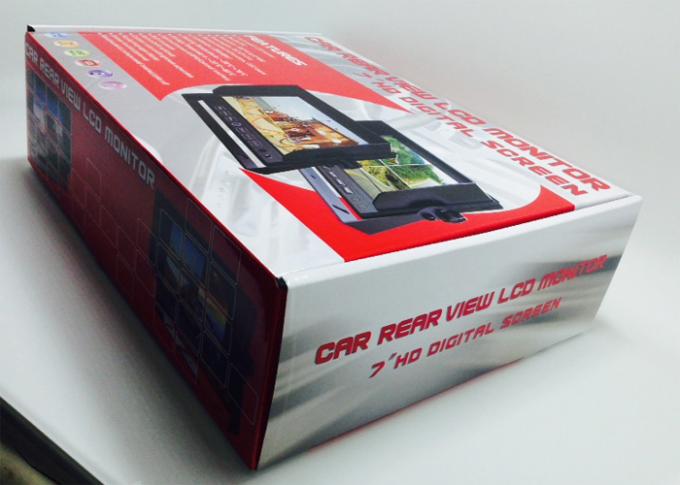 7inch stand mount reverse camera monitor with customized Logo