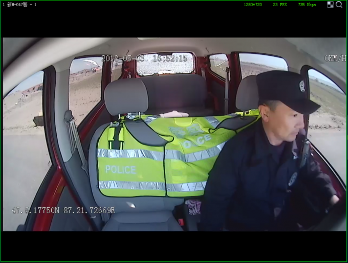 Vehicle Hidden taxi Camera Dual face Camera with Audio for Front & Rear ...