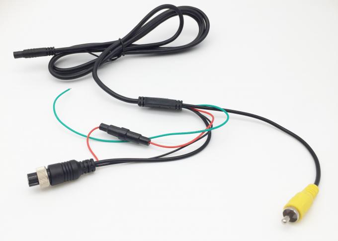 4 Pin Female Aviation DVR Accessories AV Connector To 8 Pin Male ...