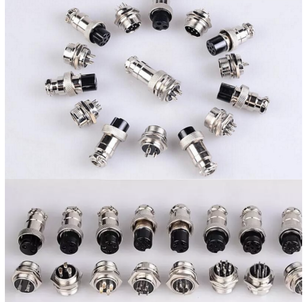 Aviation plug 3pin 4pin 5pin 12pin Female Male Connector / adapter for ...