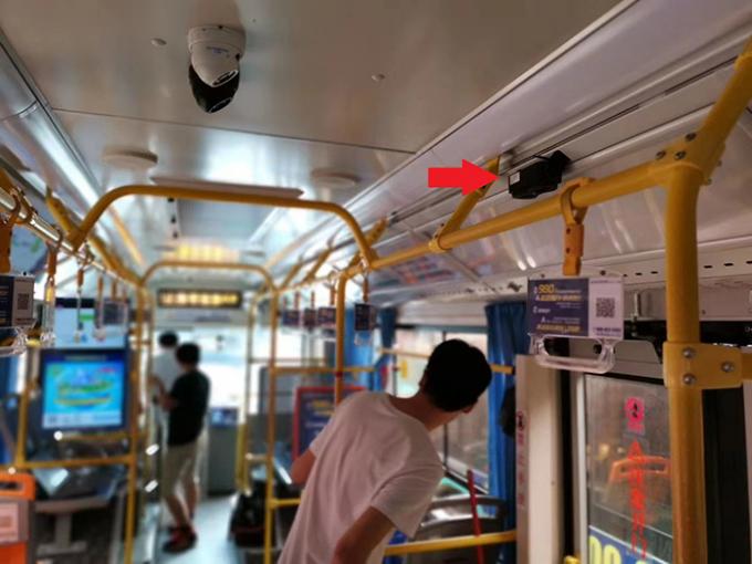 Wireless 4G GPS SD bus Passenger counting statistics bus people counter